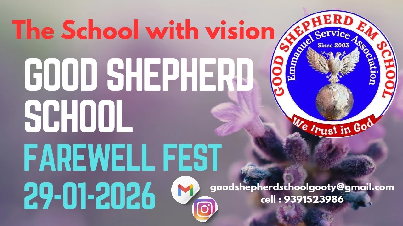 Farewell Fest 2026 , Good Shepherd School Gooty - YouTube