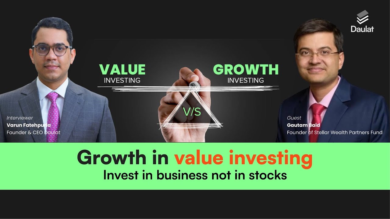 Interview with Gautam Baid, Founder Stellar Wealth Partners | Talks ...