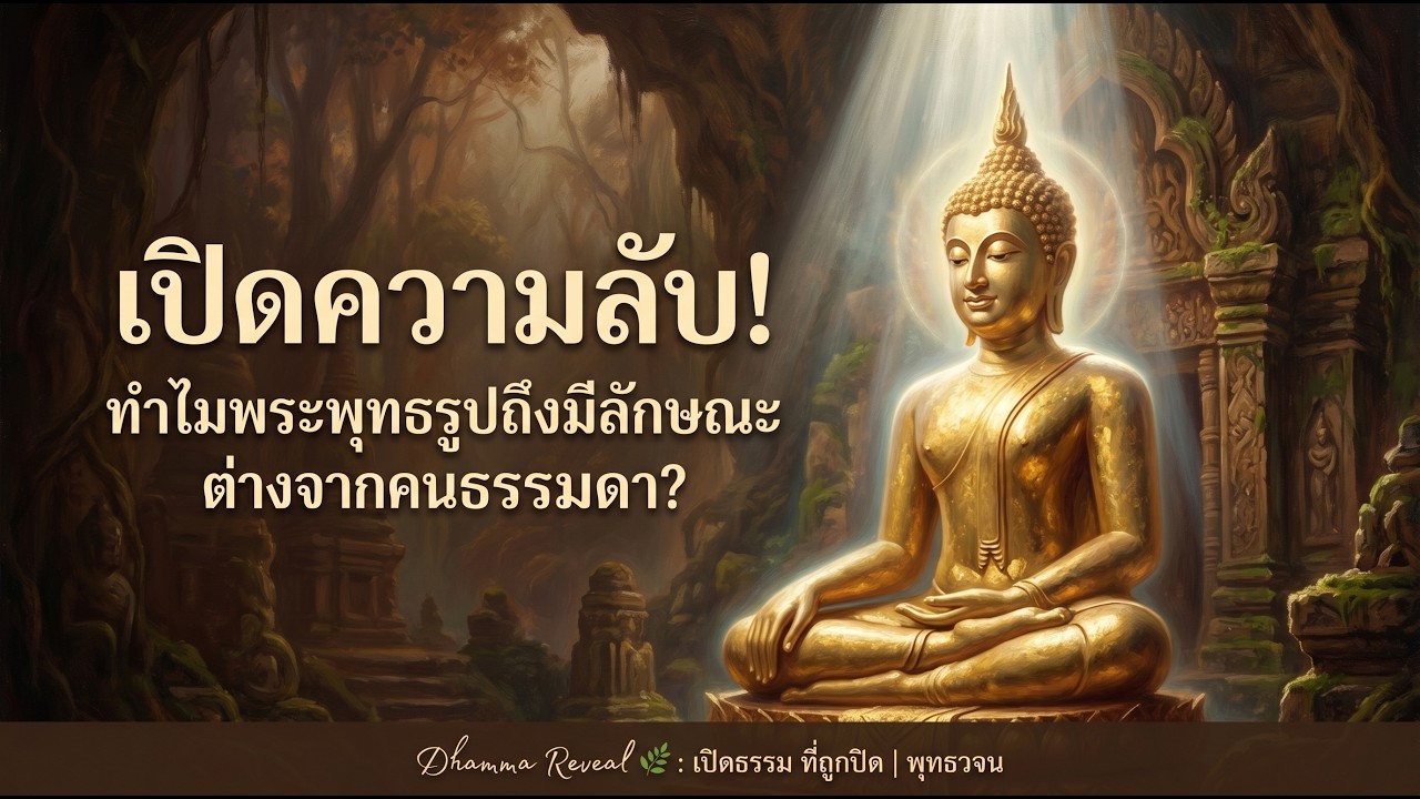 เปิดความลับ! ทำไมพระพุทธรูปถึงมีลักษณะต่างจากคนธรรมดา? | ลักขณสูตร ...