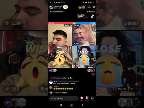 CANBEQUIT 1 ŞUBAT CANLI YAYIN SERDAR ORTAÇ. #tiktok #canbequit #yayın #QuitTikTok  #serdarortac