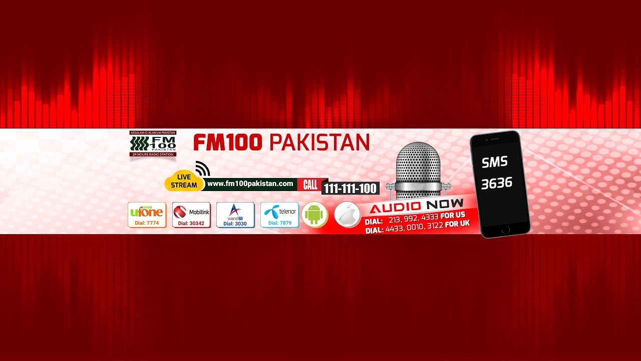 FM100 PAKISTAN Live - YouTube