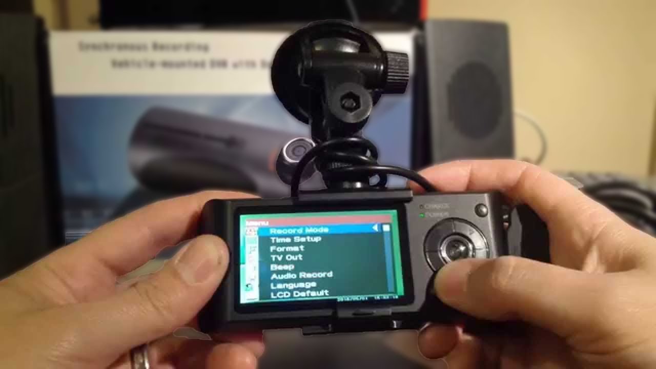 Kamera Mobil Dual Camera - CCTV untuk Mobil dengan LCD 2.7" & GPS ...