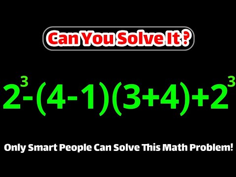 Can you solve this math question? - YouTube