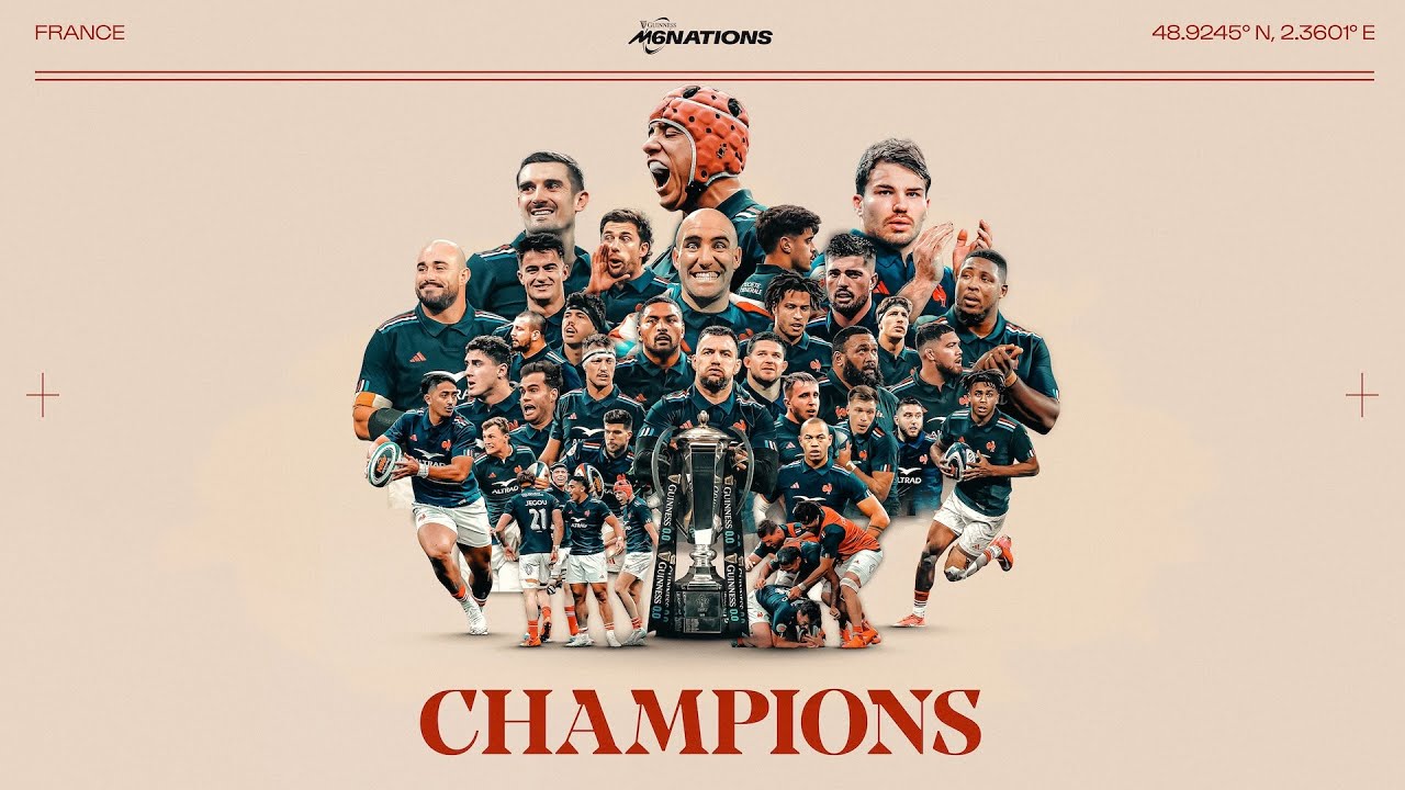 France are your 2025 Guinness M6N Champions! - YouTube