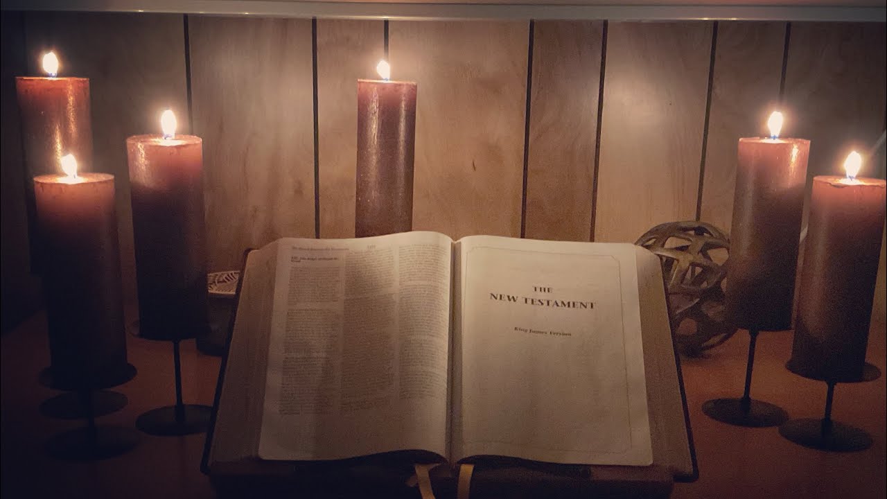 Christian ASMR | ASMR Bible Reading For Sleep | Soft Whispers ASMR ...