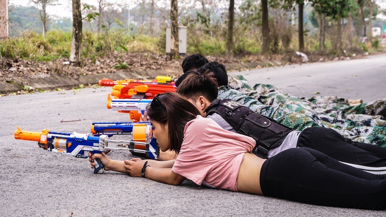 Nerf War: Commando Force ⚡ Marine Corps Nerf Guns Mafia Group Rescue Boss Nerf Movie - YouTube