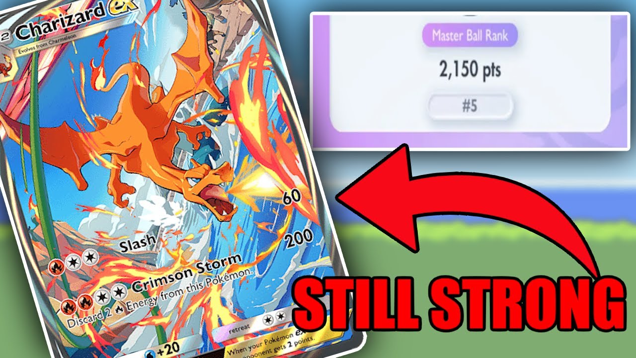 How I used Charizard To Reach Top 5 In Pokemon TCG Pocket - YouTube
