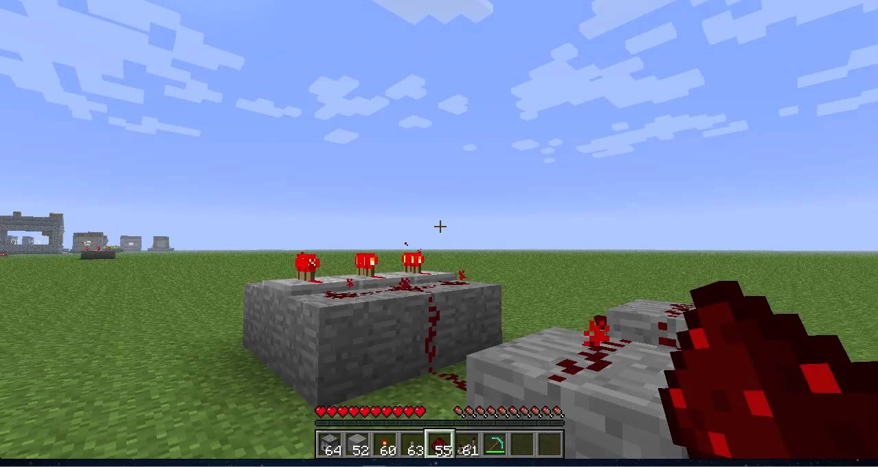 MIneCraft: Redstone Tutorials. The Turret - YouTube