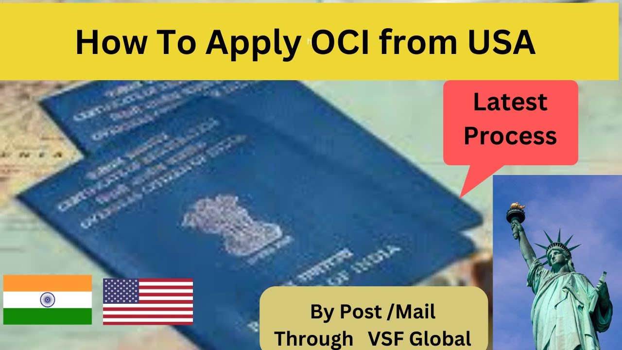 How to Apply OCI in USA | oci by post/mail. Latest Process - YouTube