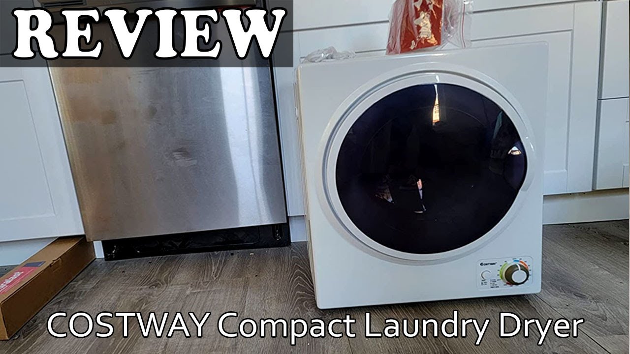 COSTWAY Compact Laundry Dryer Review - Should you buy - YouTube