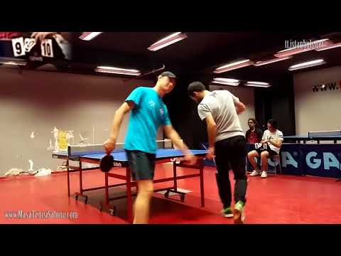 Masa Tenisi Maçı - 100.TT-Rating Turnuvası Y.Final Maçı