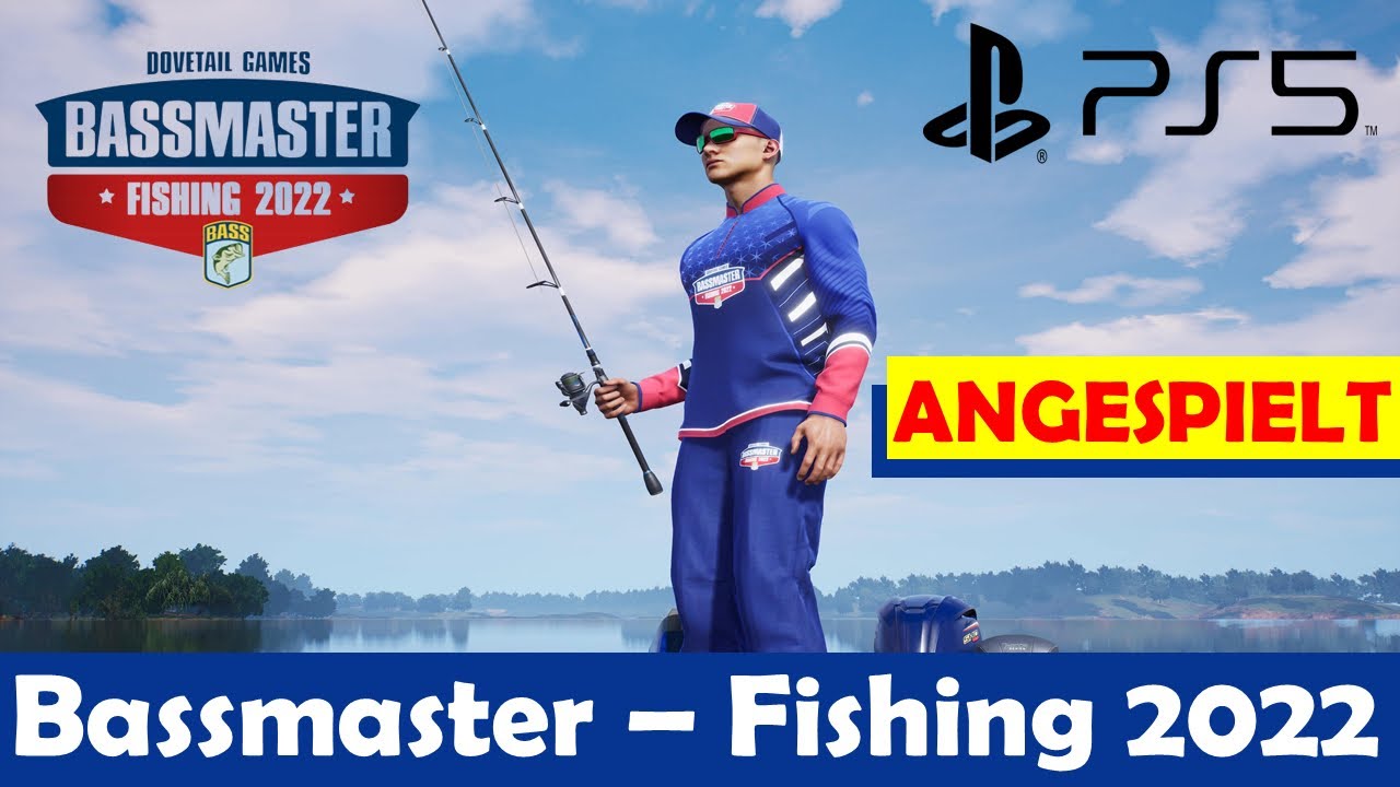 BASSMASTER FISHING 2022 🐟 für PS5 angespielt ! Ein guter ANGEL ...