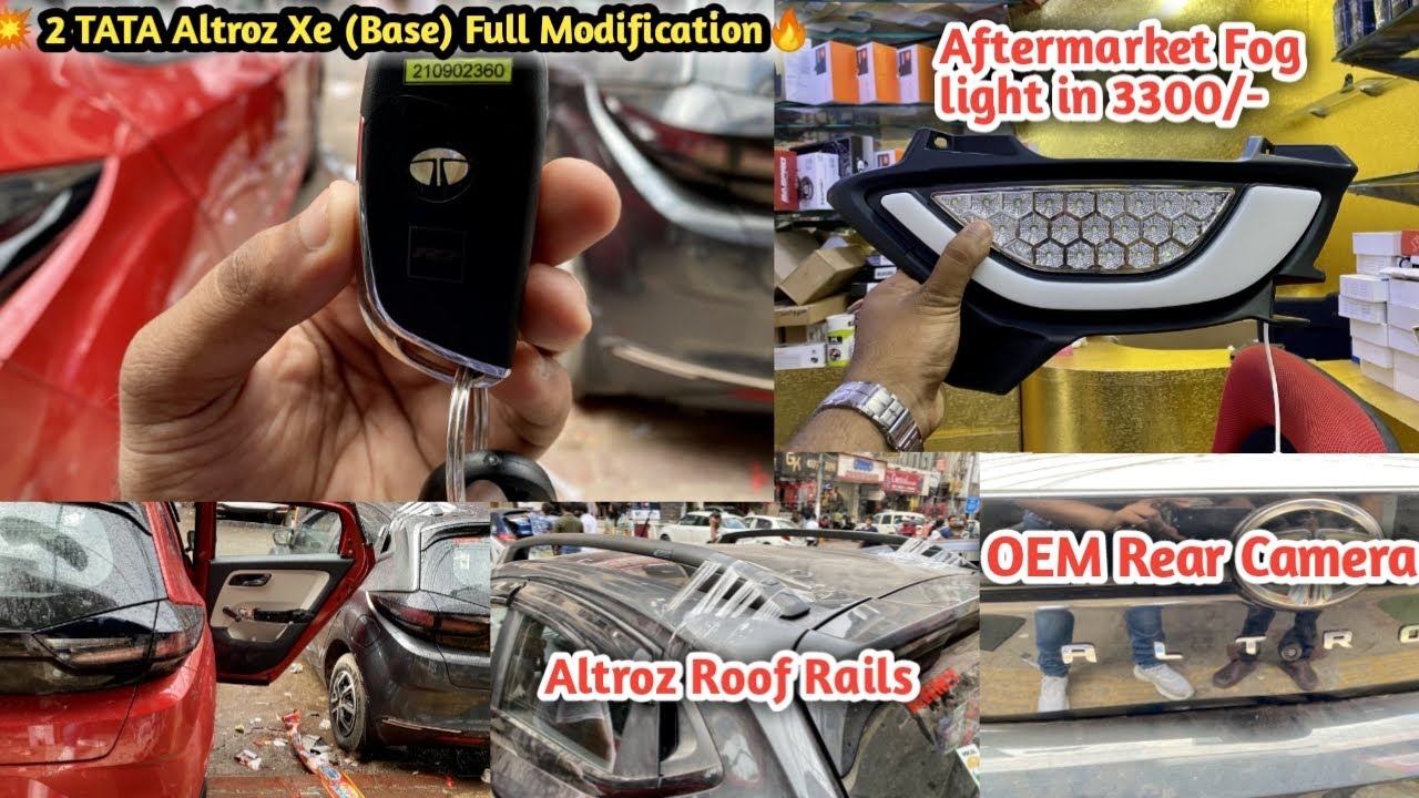 💥 2021 Tata Altroz Modification🔥 Altroz modified🔥 Tata Altroz xe🔥 ...