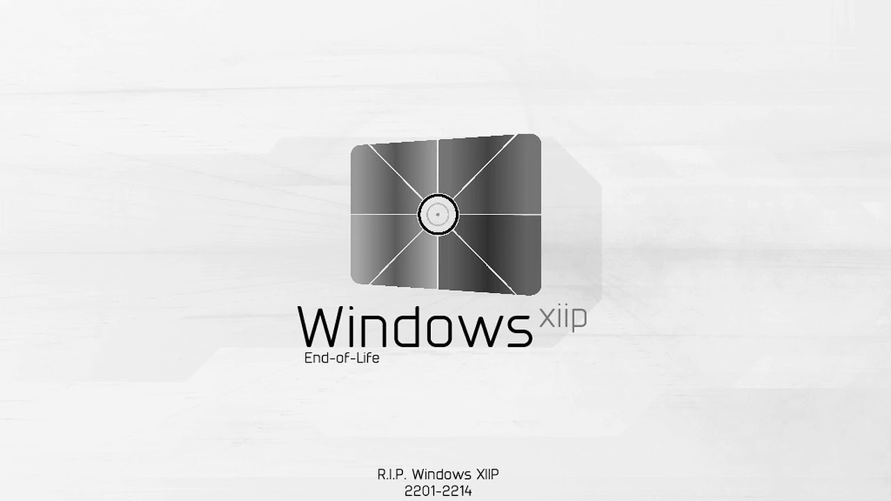 Windows XIIP is dead - YouTube