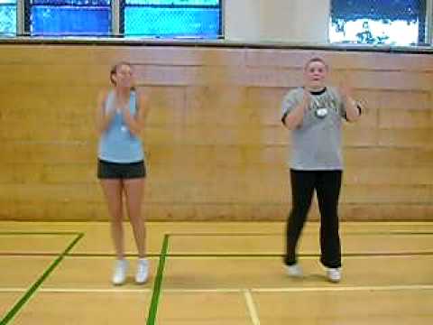 Cheer tryout dynamite cheer - YouTube