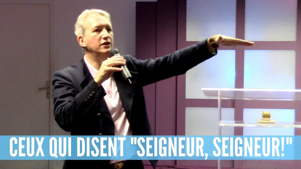 Daniel Vindigni - Ceux qui disent "Seigneur, Seigneur!" - YouTube