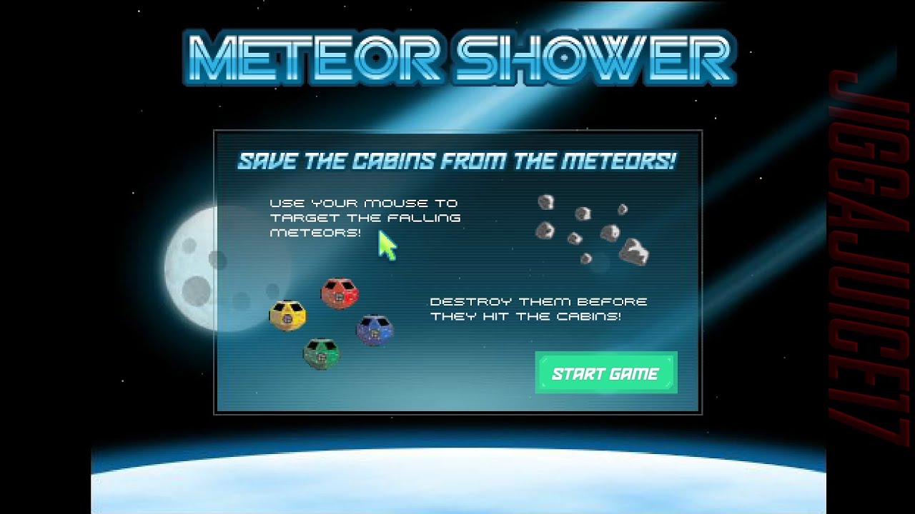 Meteor Shower Camp Hyrule Nintendo Flash Game (No Commentary) - YouTube
