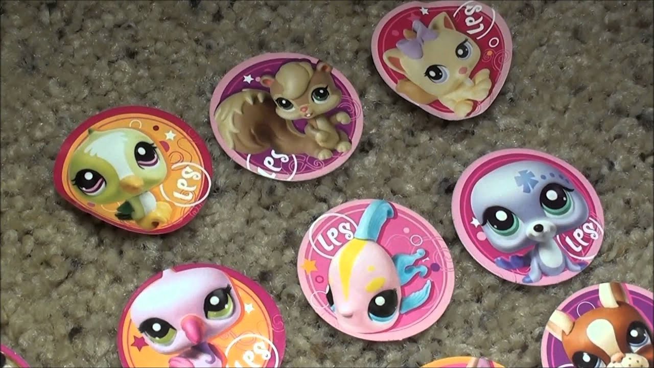 My LPS Collection Journal Sticker Collection - YouTube