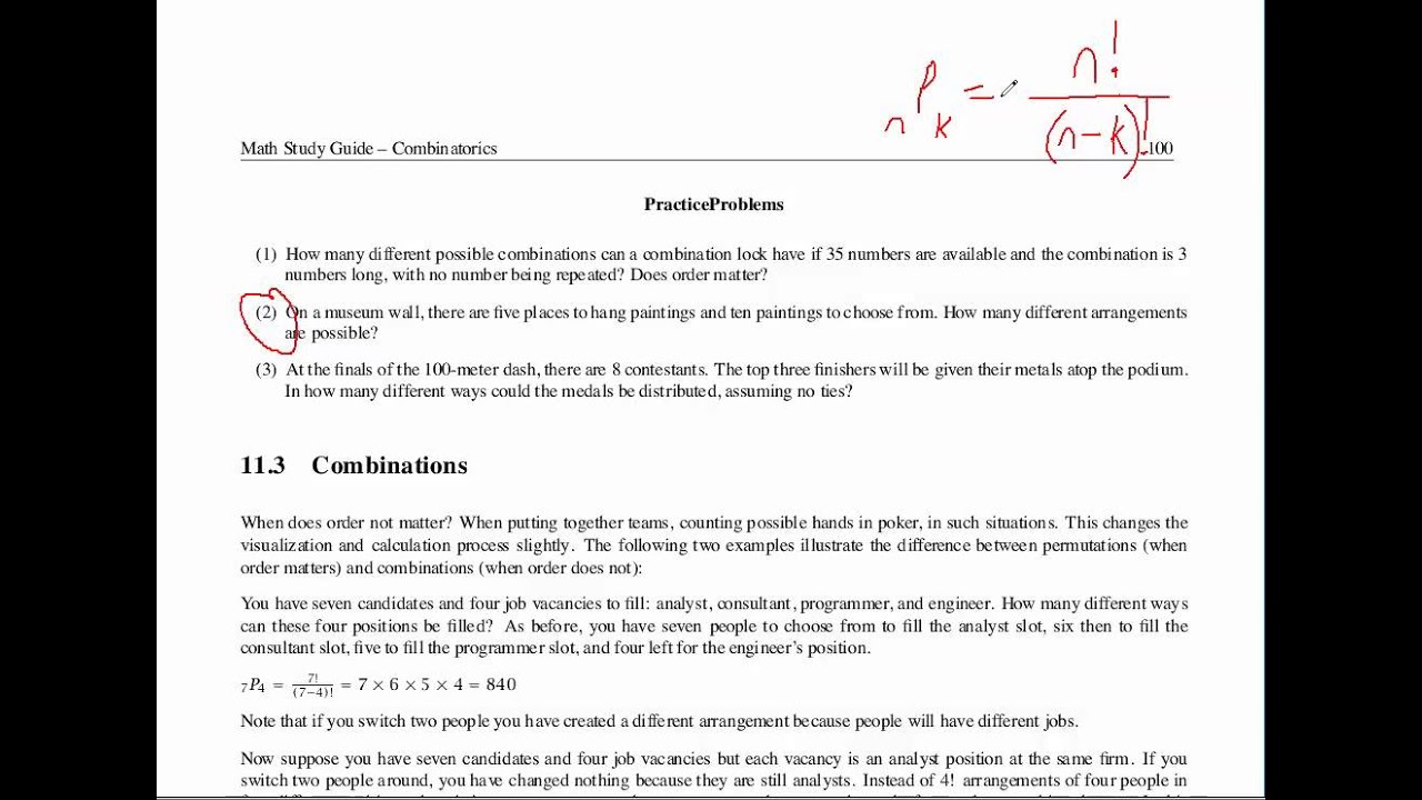 GMAT Math: Combinatorics - GMAT Prep Austin Online Class - Manhattan ...