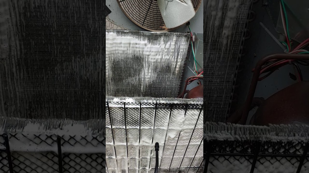 COIL CLEANING, CONDENSER CLEANING, - YouTube