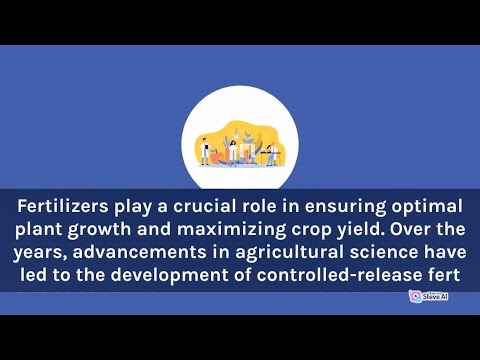 Fertilizer formulation | Controlled fertilizers | Nutrient release ...