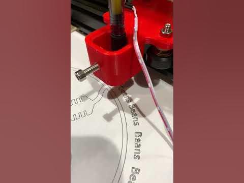 3D Printer to 2D Pen Plotter Conversion Test - YouTube