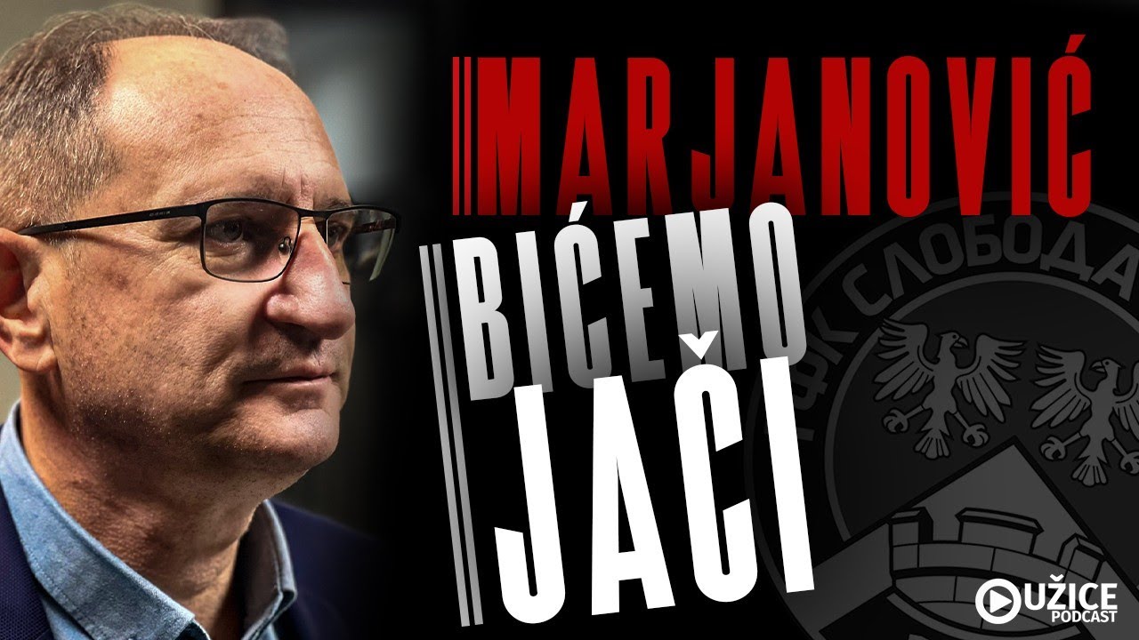 DRAGAN MARJANOVIĆ - PREDSEDNIK SLOBODE "SLOBODINO VREME TEK DOLAZI" ST ...