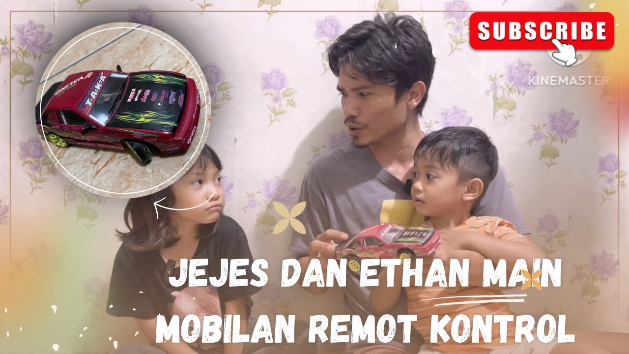 Jejes dan Ethan Main Mobilan Remot Kontrol #barmain #family #seru - YouTube