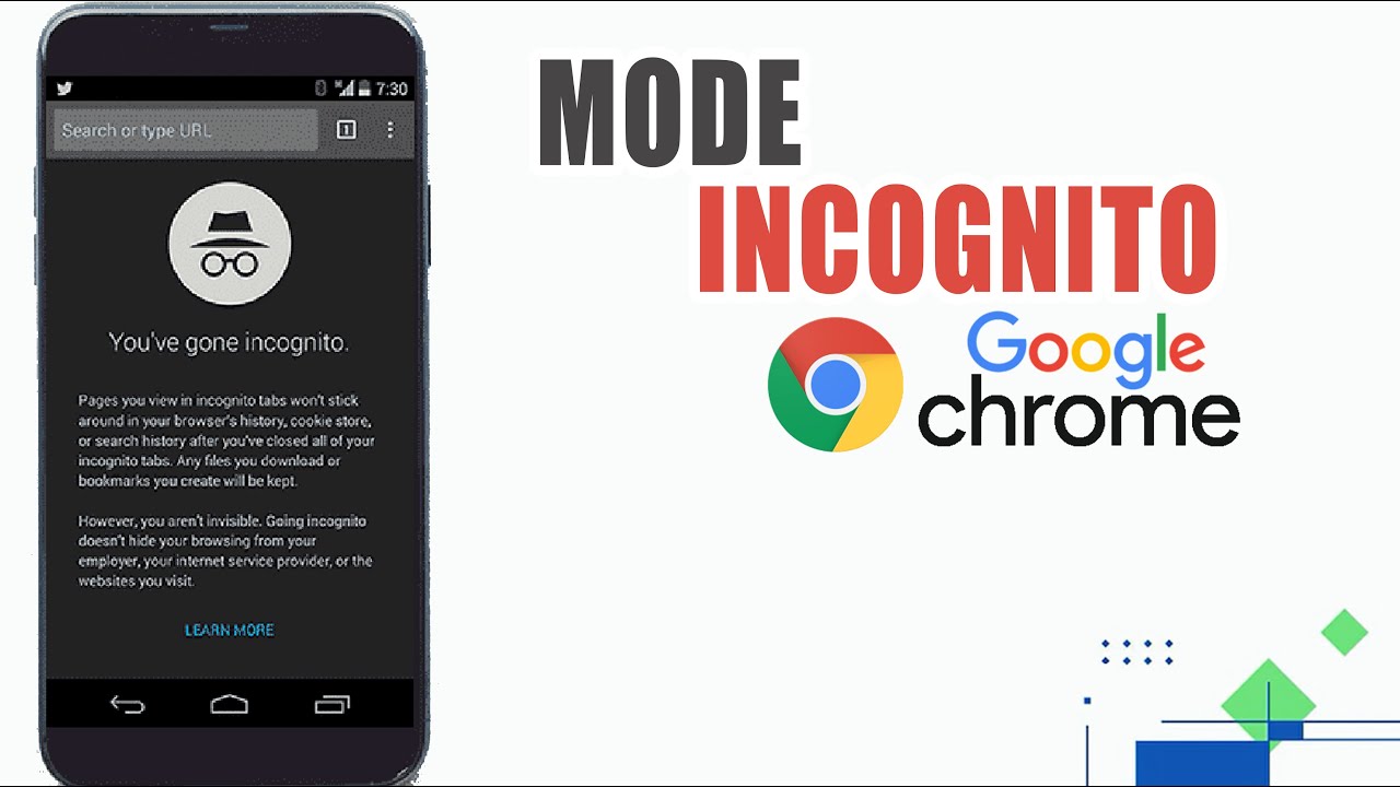 Cara Mengaktifkan Incognito Di Chrome | Tab Penyamaran - YouTube