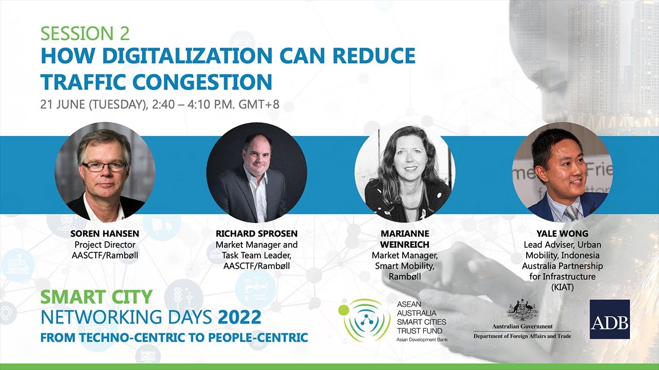 Session 2: How Digitalization Can Reduce Traffic Congestion - YouTube