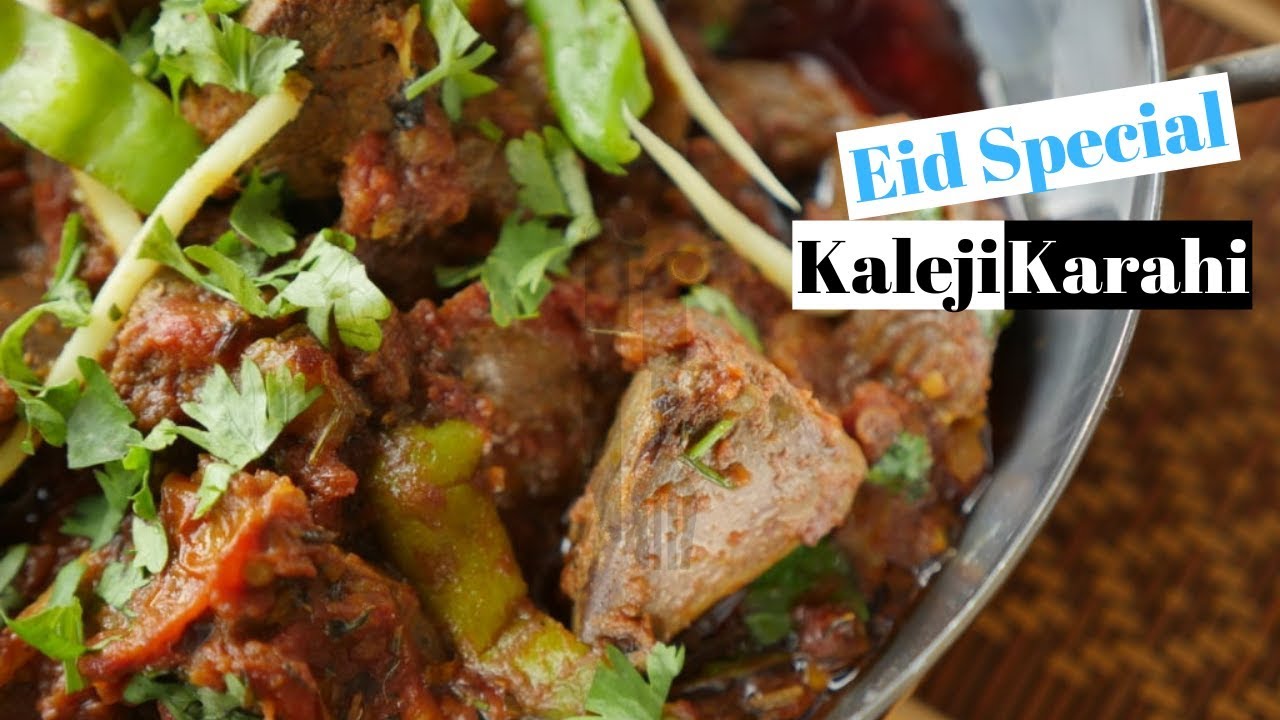 Special Kalegi karahi - Kaleji Masala Recipe - Mutton Liver Recipe ...