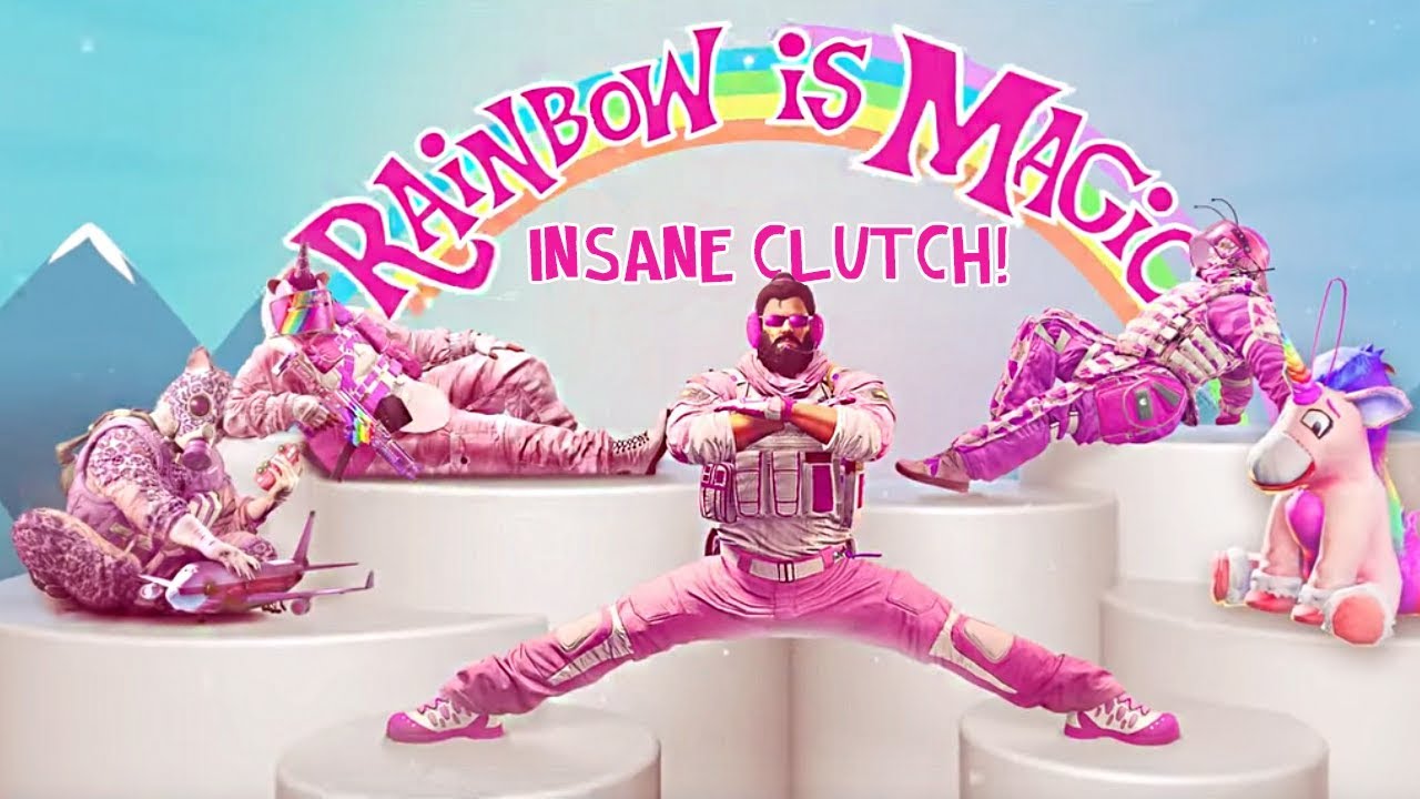 Craziest 1v4 Clutch Ever?! - Rainbow Is Magic- R6 April Fools Event ...