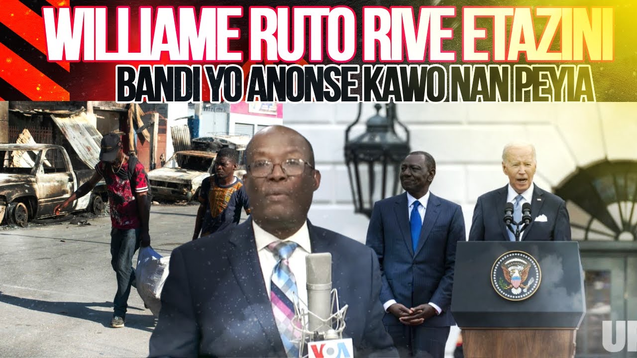 Voa Kreyol 23 Me 2024 Nouvel Alawonbadè Ayiti Kou Lotbò Dlo ...