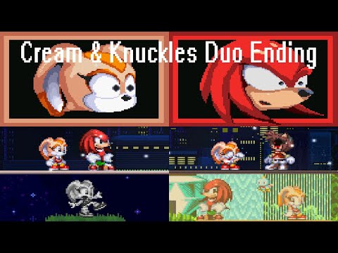 Sonic.exe The Spirits of Hell Round 2: Cream & Knuckles Duo Ending (Cream Survival?) [Revisit ...