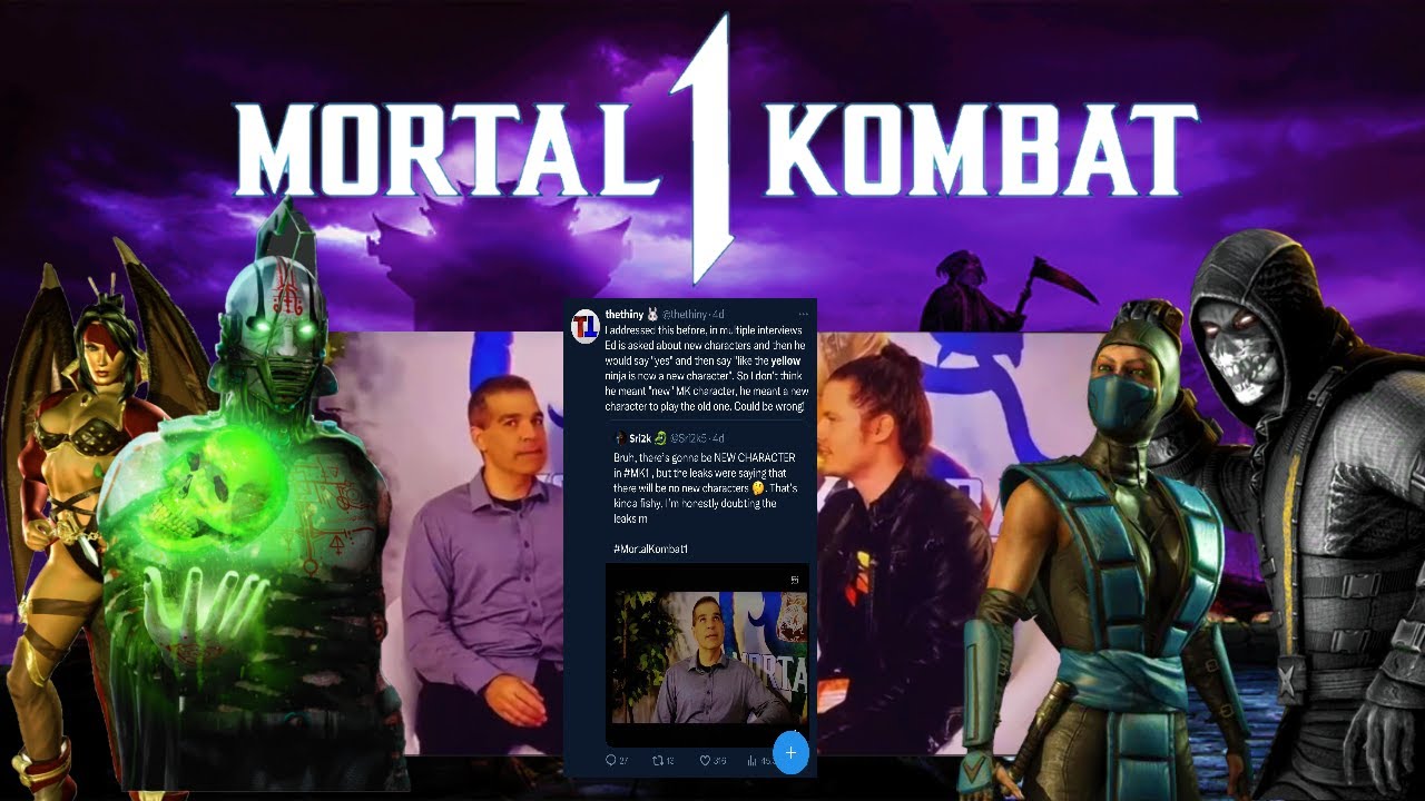 Mortal Kombat 1 - Ed Boon Officially Confirms New Character In MK1 ...