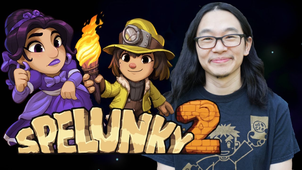 Teaching the developer how to play! - Spelunky 2 Co-op with Derek Yu ...