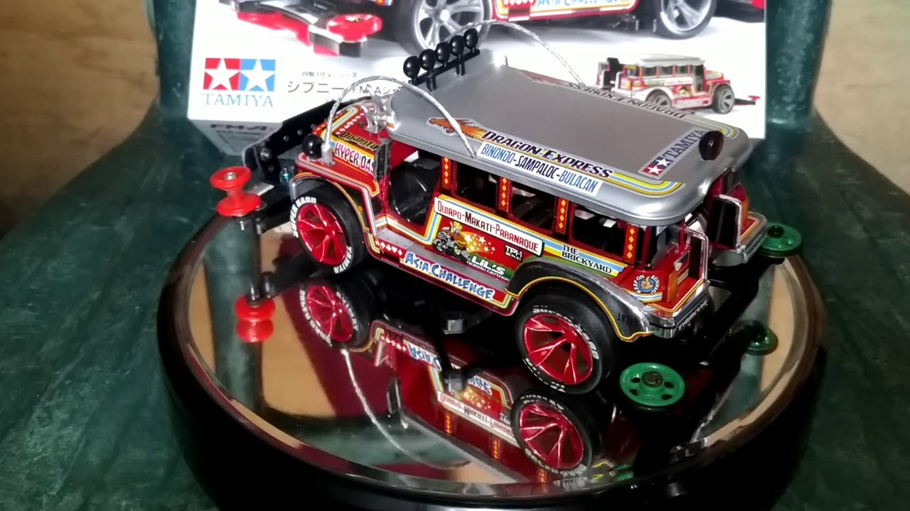 Custom Tamiya Mini 4wd Asia cup dyipne 2019 - YouTube