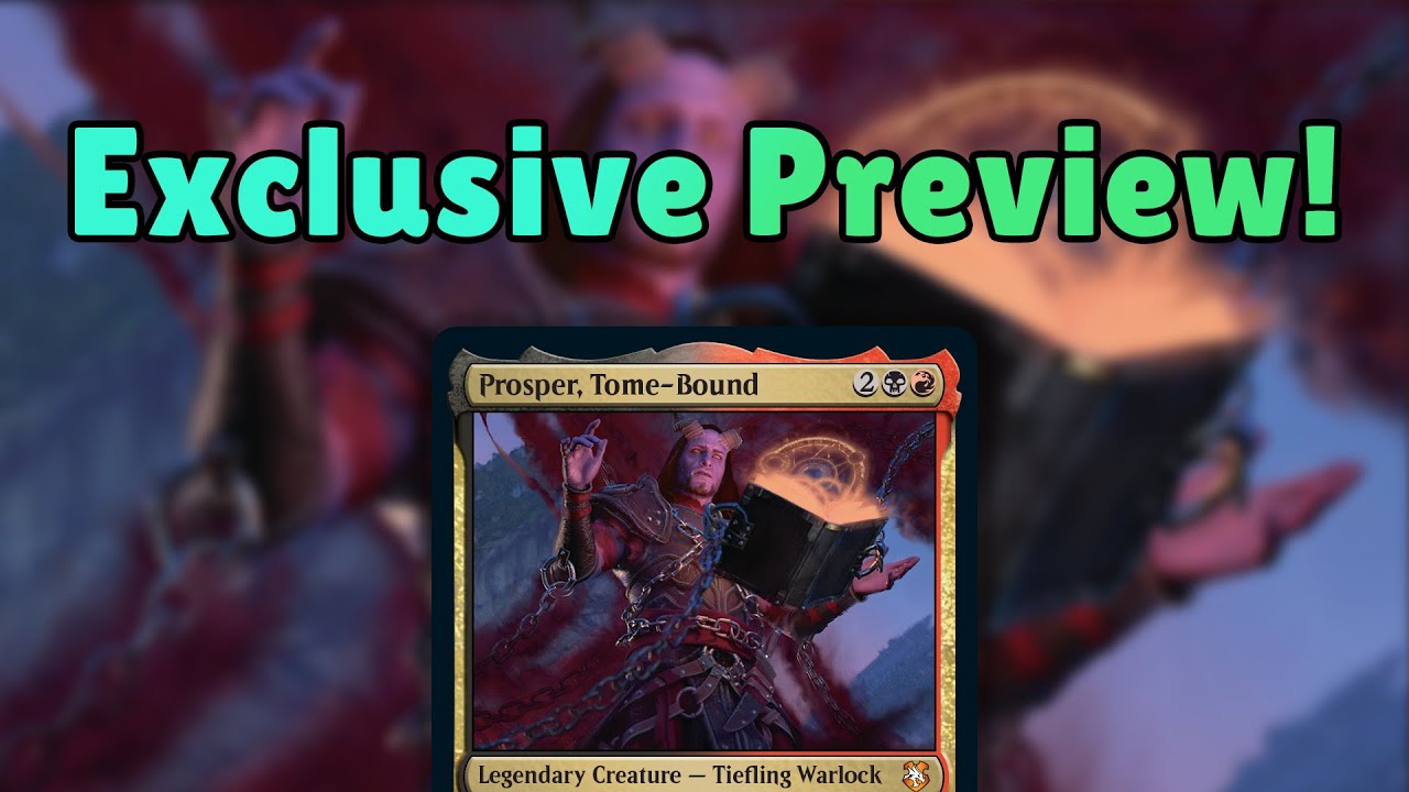 Preview Card Reveal: Prosper, Tome-Bound! | MTG | AFC | D&D | Commander ...
