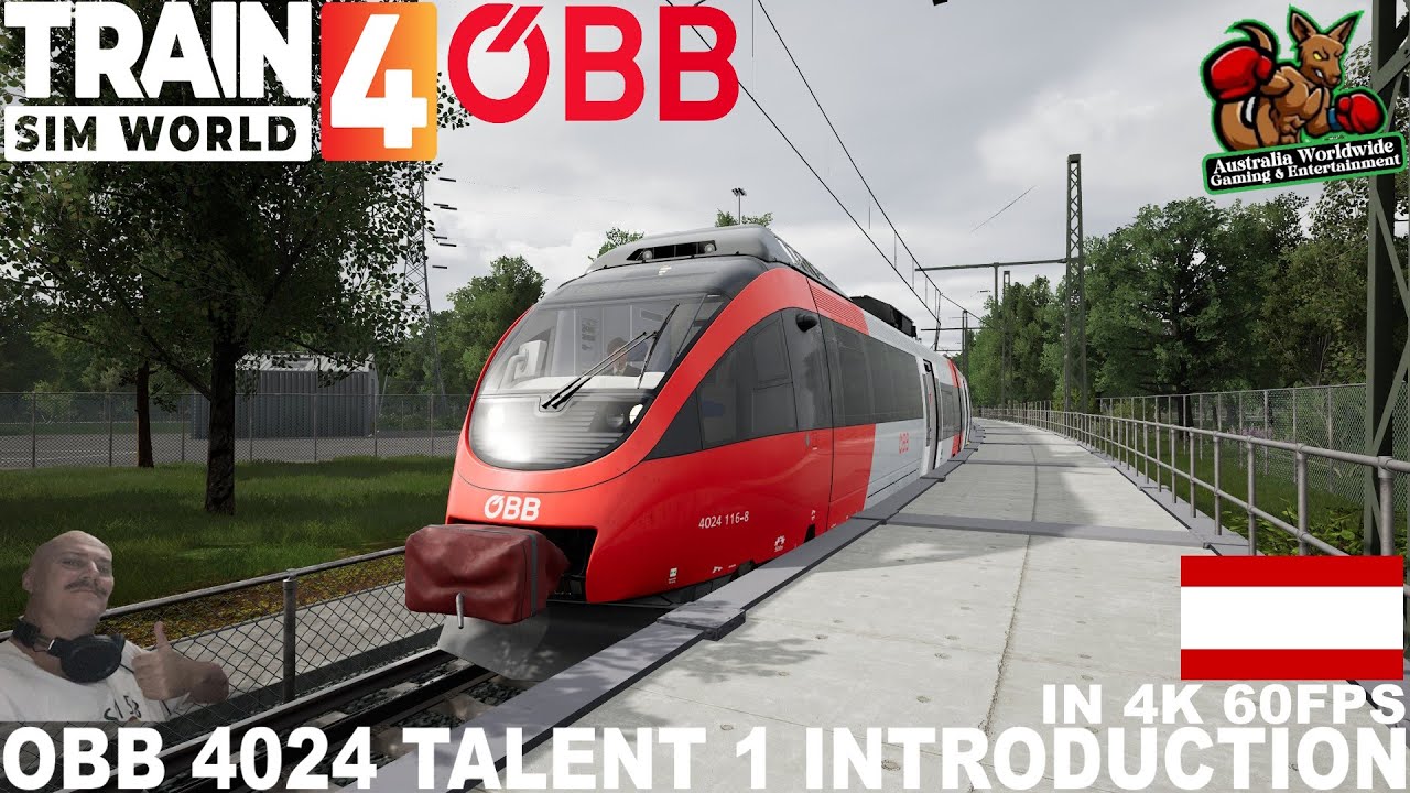 ÖBB 4024 Talent 1 Introduction : Train Sim World 4 - YouTube