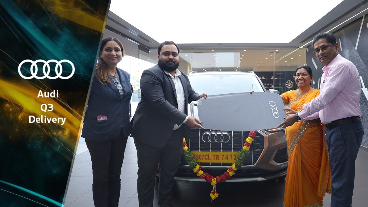 Delivery of New Audi Q3 || Audi Hyderabad - YouTube