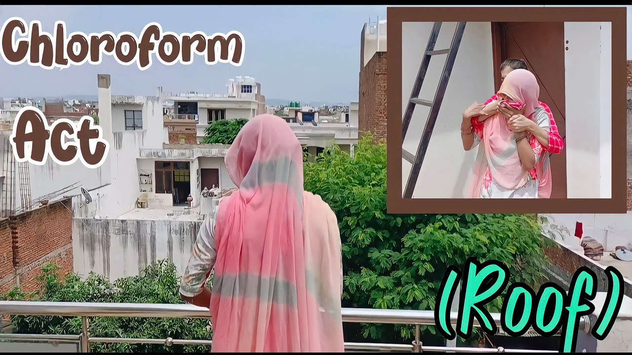 Chloroform Act||Roof||Kidnapper??||Escape Challenge||Manya Creation ...