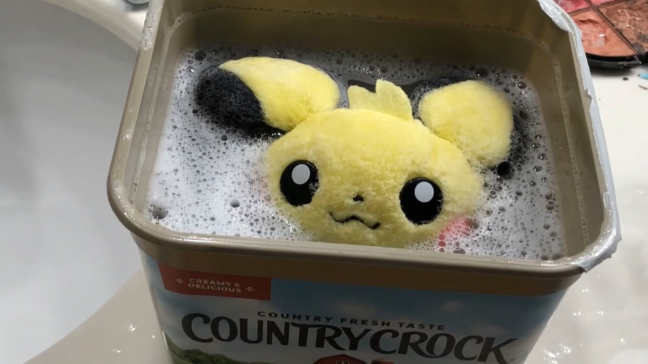 Cleaning Pichu - YouTube
