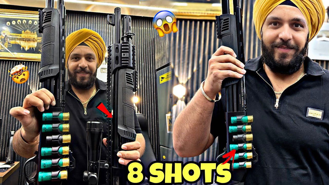 12 Bore pump action semi Automatic Gun Bandook 315 Rifle Sabse sasti 8 ...
