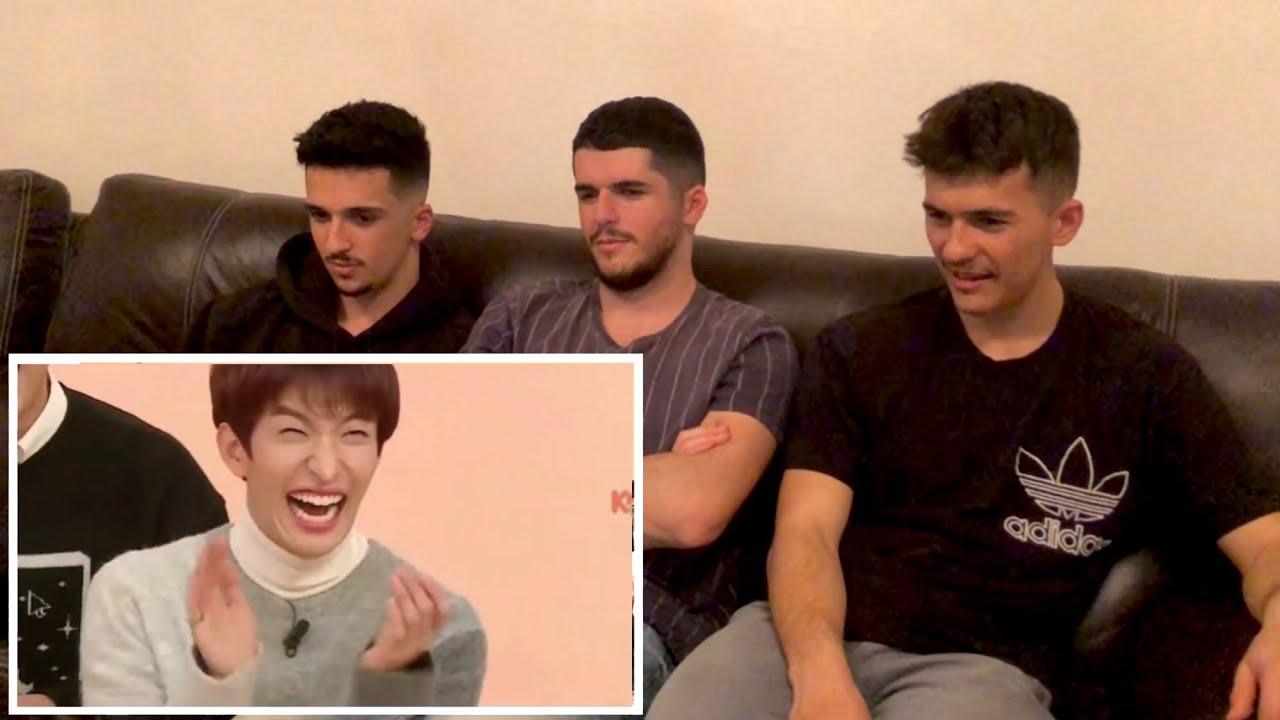 FNF Reacting to Kpop Try Not to Laugh Challenge #1 | KPOP REACTION ...