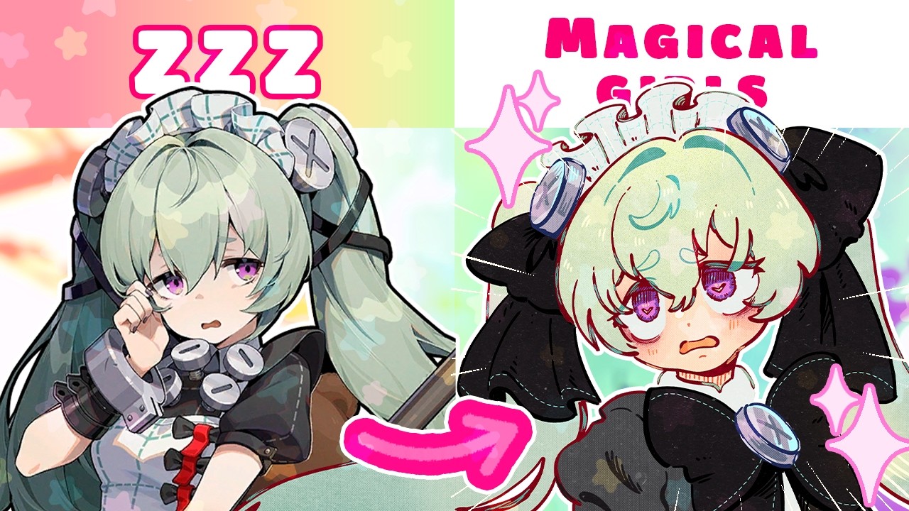 🌟 IF ZZZ CHARACTERS WERE MAGICAL GIRLS 🌟 - YouTube