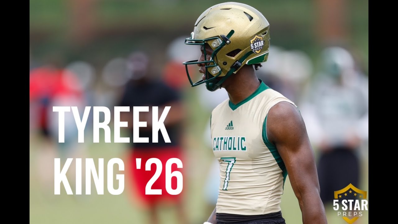 TYREEK KING / Knoxville Catholic — 2024 UT 7v7 Highlights - YouTube