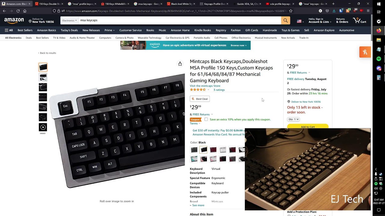 I Found Some Interesting Keycaps with "MSA" Profile - Mechanical ...