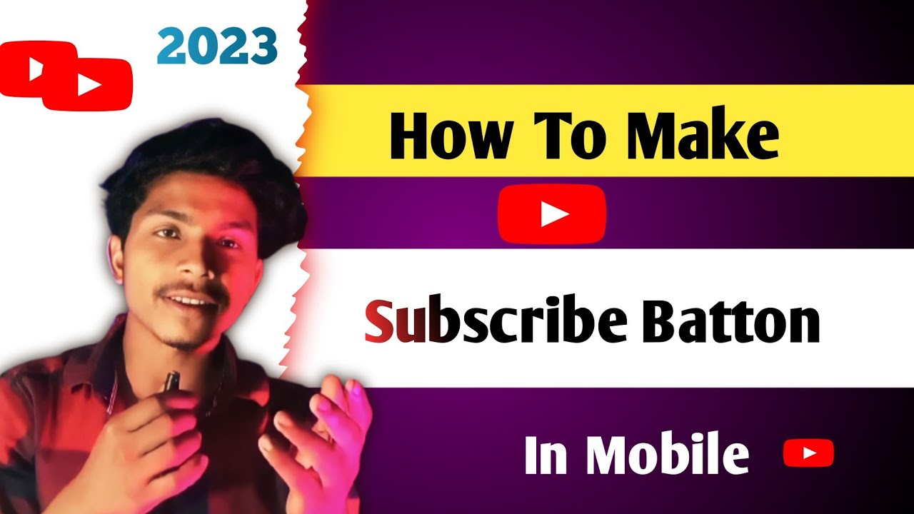 How to Make Subscribe Batton. Sabscribe Batton kaise banaye.Yt Sapport ...