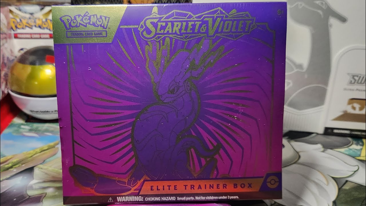 Pokemon Violet ETB Scarlet & Violet Base - YouTube