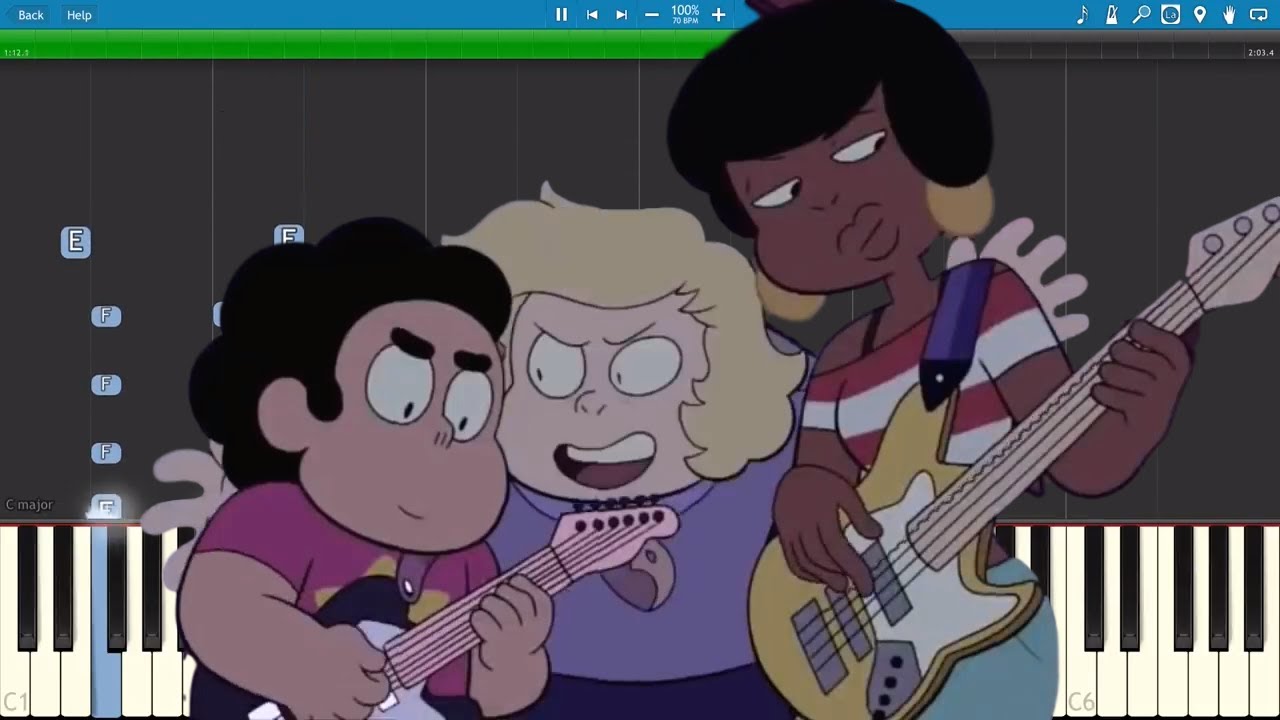 Steven Universe - The Working Dead - Piano Tutorial - Sadie Killer ...